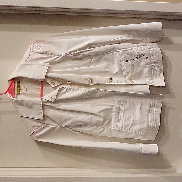 Sigrid Olsen | Jackets & Coats | Sigrid Olsen Denim Jacket Size 8 ...